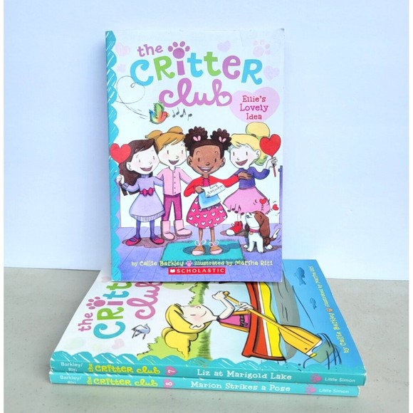 Other | The Critter Club Series 3 Pb Book Lot Liz Marigold Lakemarion ...